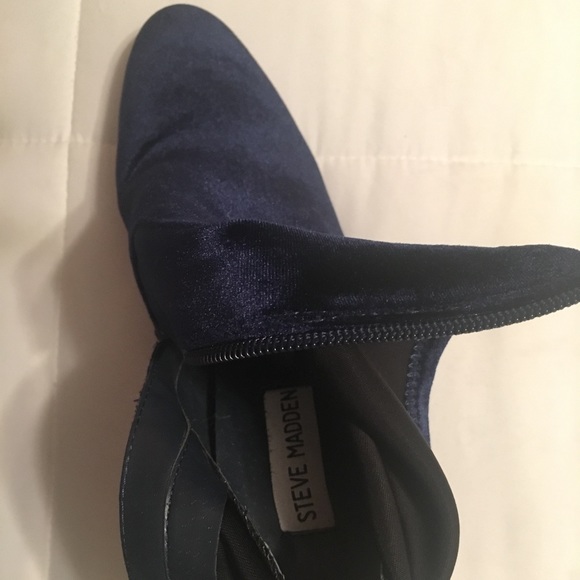 Steve Madden | Shoes | Steve Madden Royal Blue Bootsbooties | Poshmark